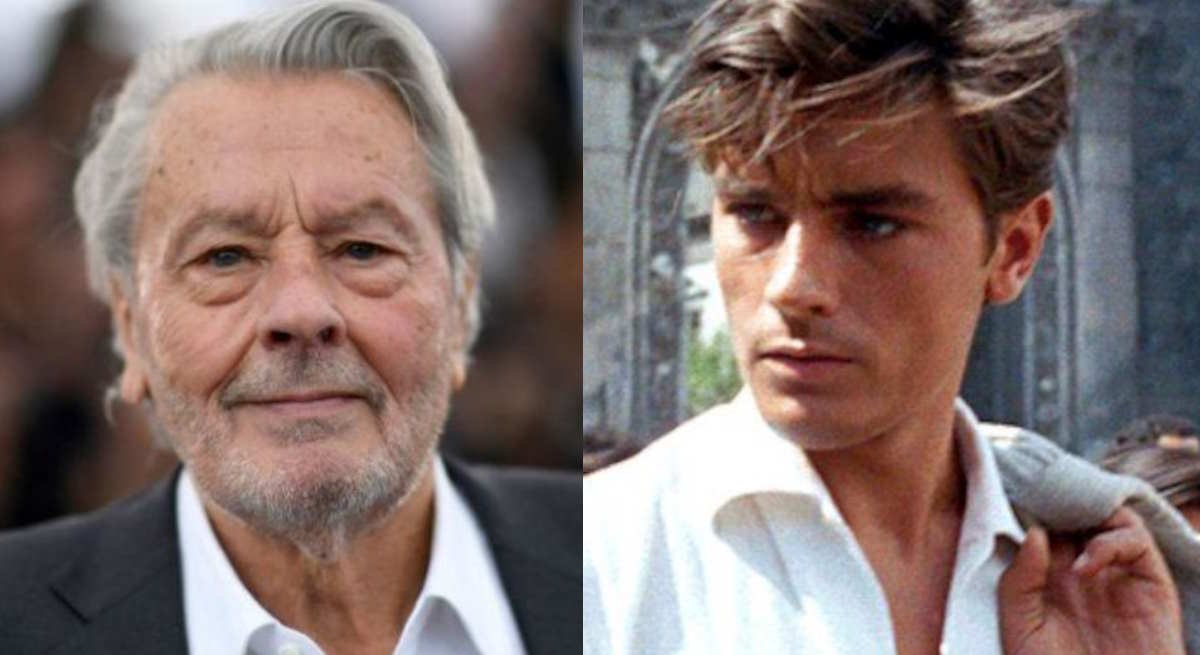 Ultima fotografie a celebrului actor Alain Delon